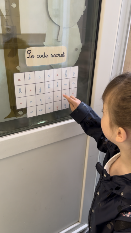 Le code secret CP – Ecole Notre Dame Caen